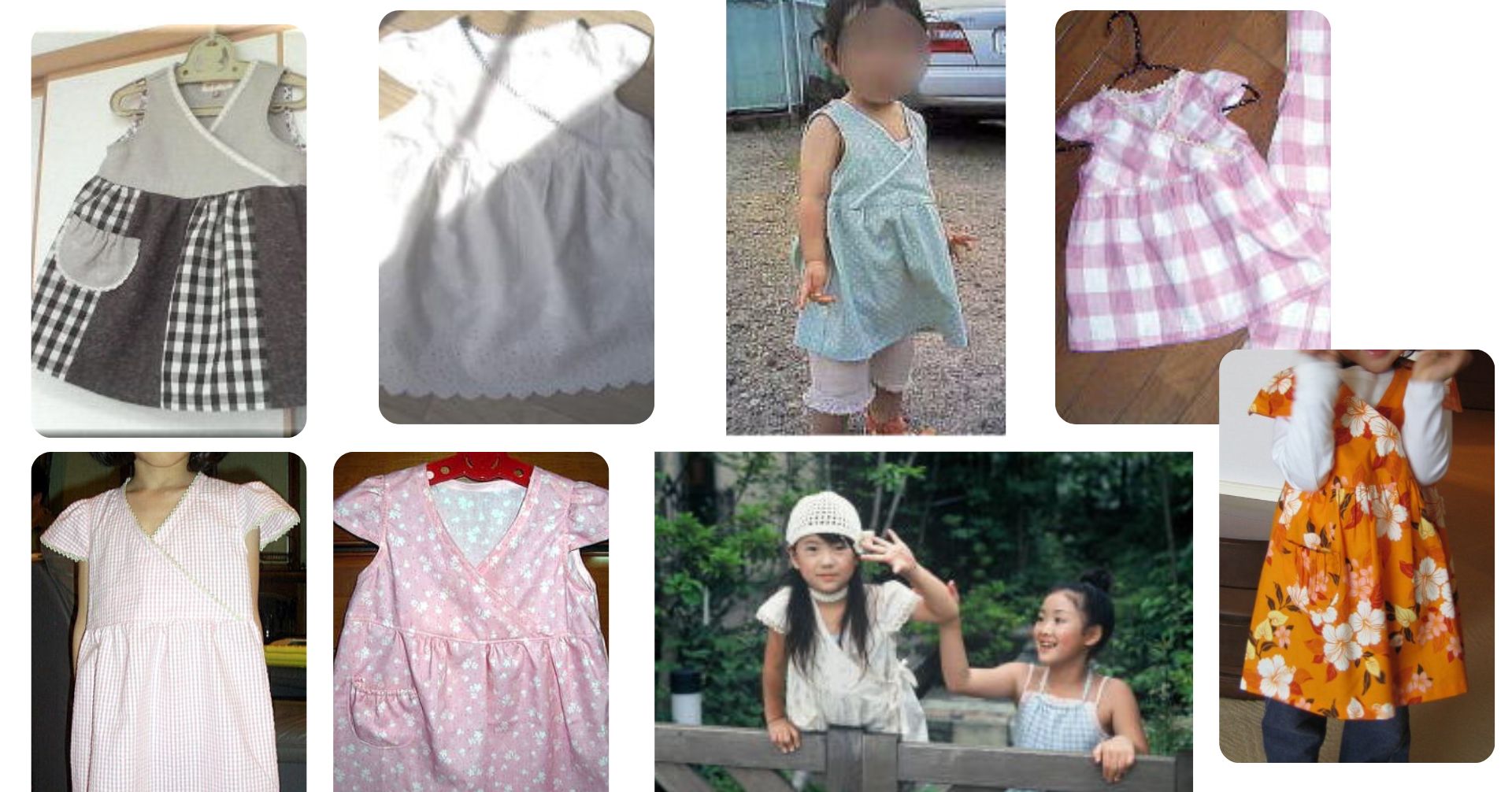 カシュクールワンピ | SEWING ORIKA 型紙